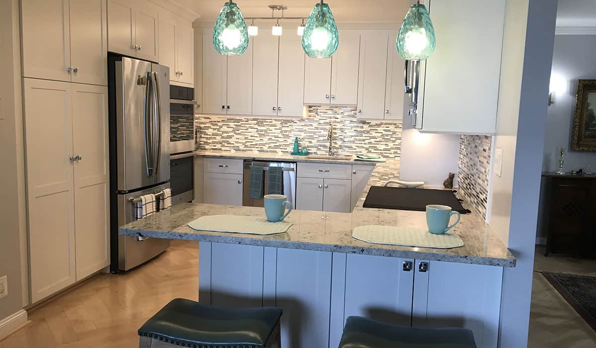 Soft-Toned Modern Kitchen | Alexandria Kitchen & Bath Studio